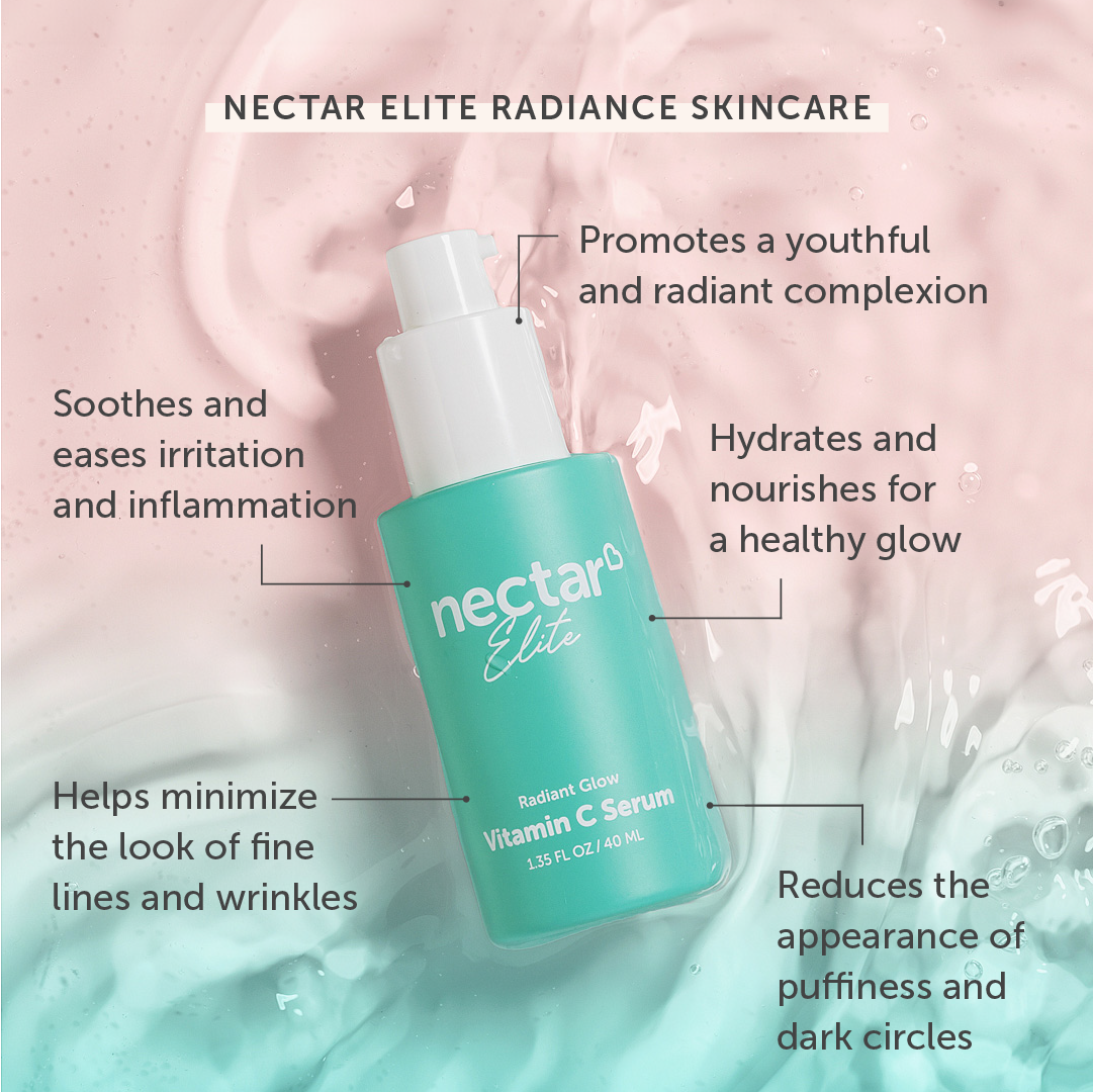 Radiant Glow Serum | Hydrating Vitamin C & E Serum for Face